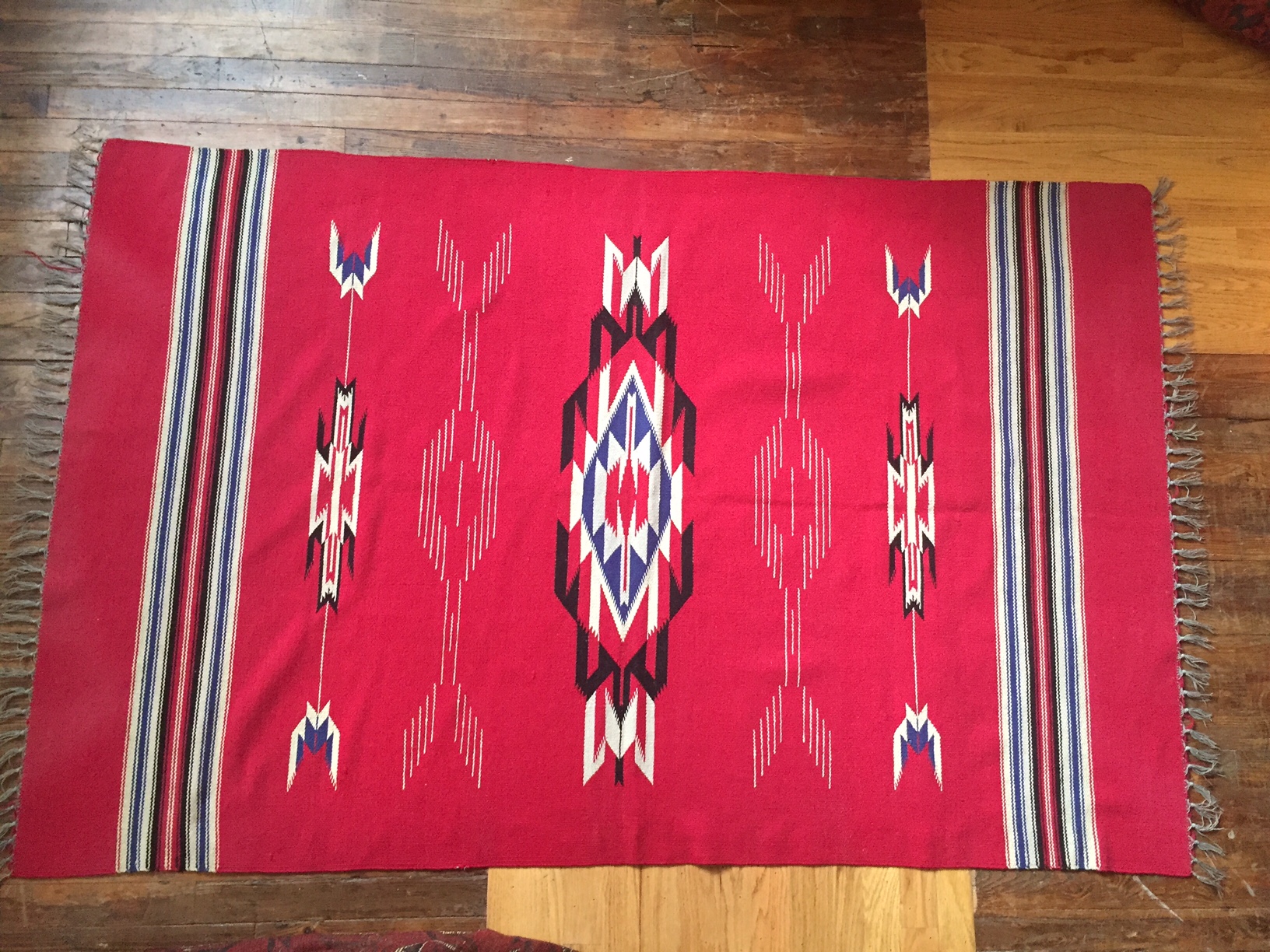 Chimayo Blanket 1940s | Opal Stackhouse